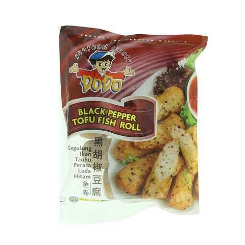 Dodo Black Pepper Tofu Fish Roll 200g price in UAE | Carrefour UAE ...