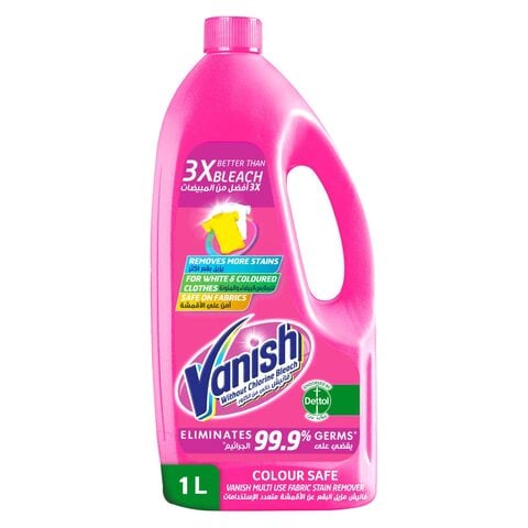 Vanish Pink Liquid Stain Remover Pink 1L price in UAE | Carrefour UAE ...