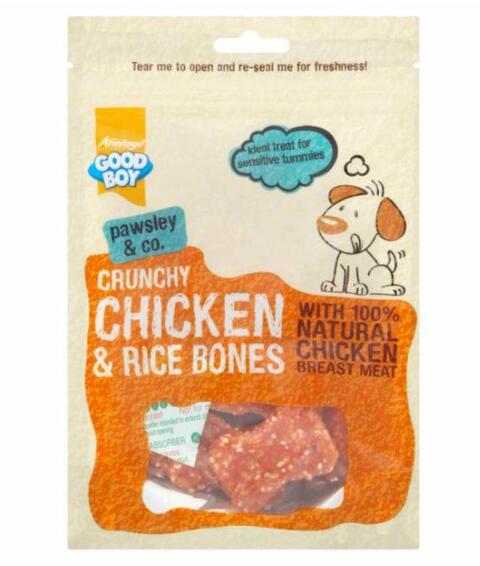 GoodBoy - CRUNCHY CHICKEN RICE BONES - 100G price in UAE | Carrefour ...