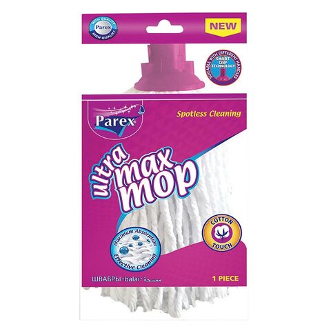 Buy Parex Ultra Max Mop Refill White Online - Carrefour Kenya