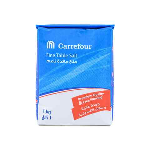 Carrefour Fine Table Salt 1kg price in UAE | Carrefour UAE ...