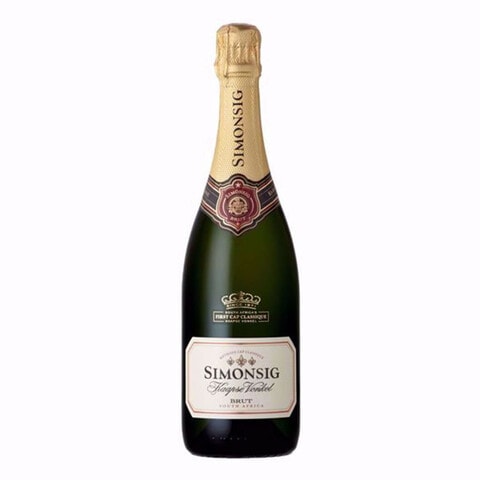 Buy Simonsig Kaapse Vonkel Brut Sparkling Wine 750Ml Online - Carrefour ...