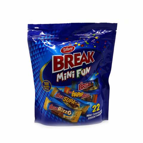 Buy Tiffany Break Mini Fun Chocolate Bar 384g Online - Shop Food ...