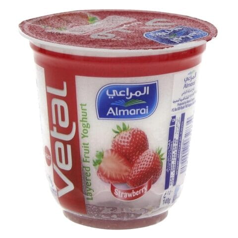 Almarai Vetal Strawberry Layered Fruit Yoghurt 140g price in Kuwait ...