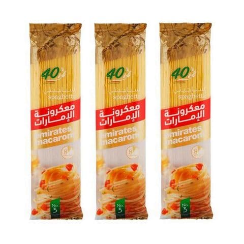 Emirates Spaghetti 500g Pack of 3 price in UAE | Carrefour UAE ...
