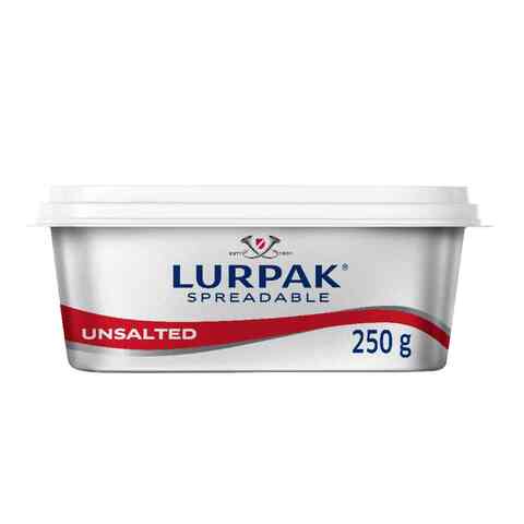 Lurpak Spreadable Butter Unsalted 250g price in UAE | Carrefour UAE ...