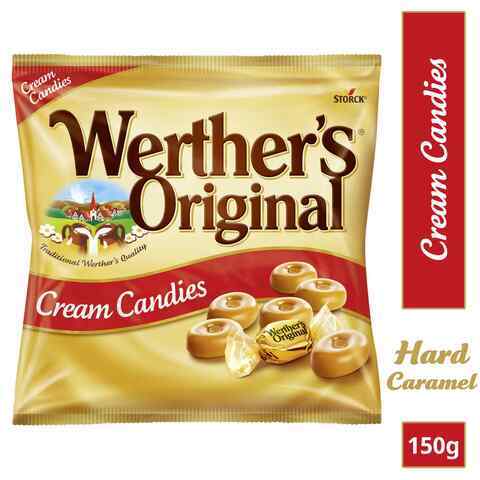 WERTHERS ORIGINAL CREAM CANDIES 150G price in Kuwait | Carrefour Kuwait ...