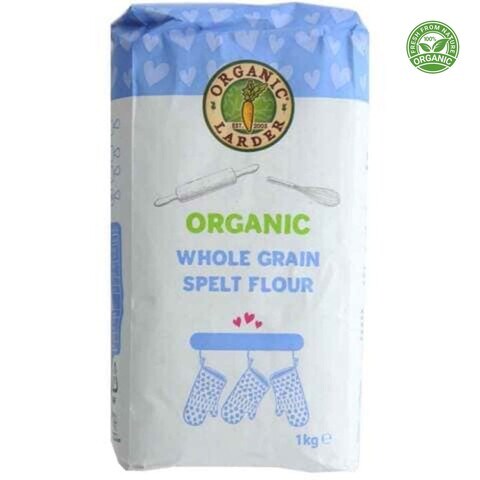 Organic Larder Wholegrain Spelt Flour 1kg price in UAE | Carrefour UAE ...