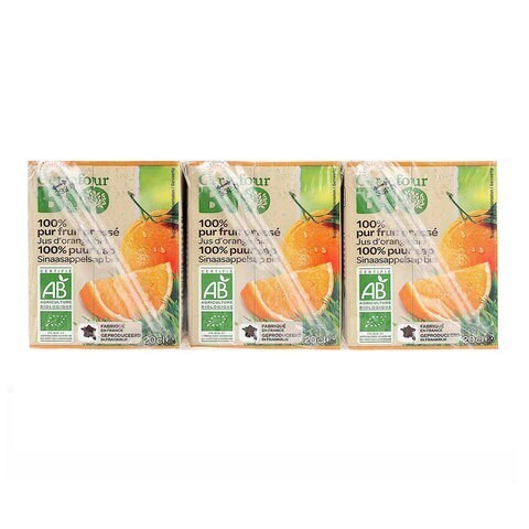Carrefour Bio Organic Juice Orange 200ml x Pack of 6 price in Kuwait ...