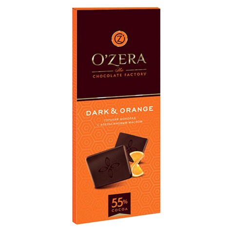 O Zera Dark And Orange Chocolate 90g price in UAE | Carrefour UAE ...