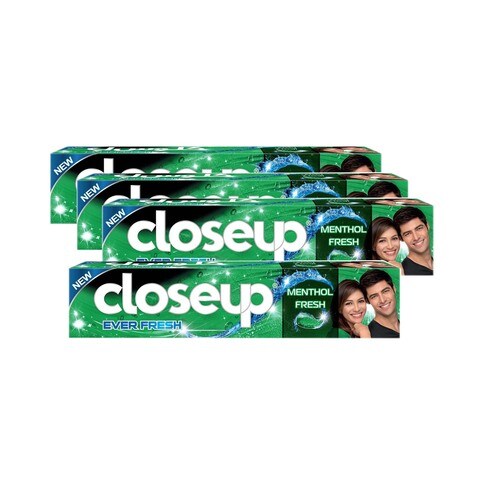 Closeup Anti-Bacterial Menthol Fresh Toothpaste 120ml x4 price in UAE ...