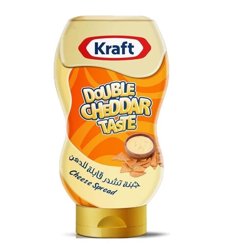 Kraft Double Cheddar Cheese Spread 440g 25% Free price in Kuwait ...