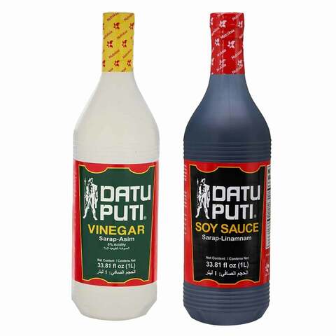 Datu Puti Vinegar 1L With Soy Sauce 1L price in UAE | Carrefour UAE | supermarket kanbkam