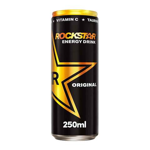 Rockstar Energy Drink Original 250ml price in Saudi Arabia | Carrefour ...