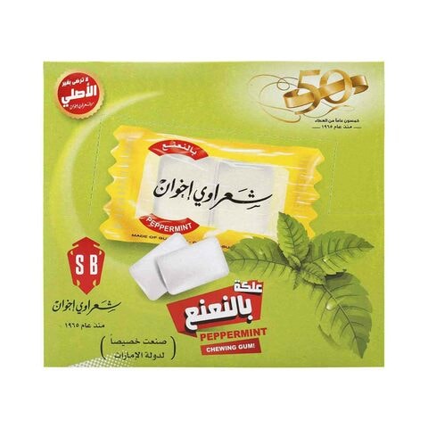 Sharawi Peppermint Chewing Gum 290g price in UAE | Carrefour UAE ...