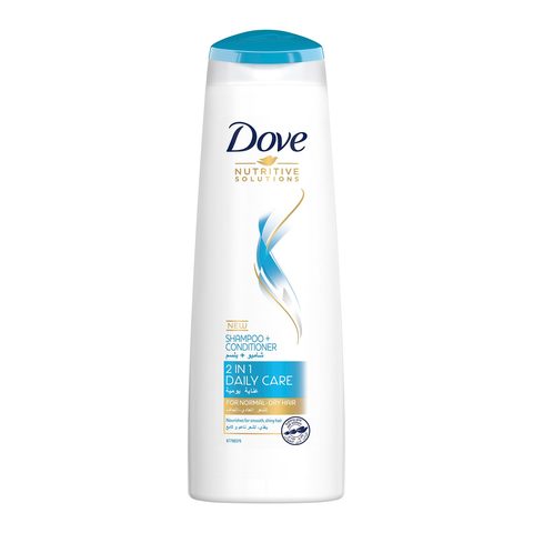 Dove nutritive solutions daily care 2 in1 shampoo + conditioner 400 ml ...