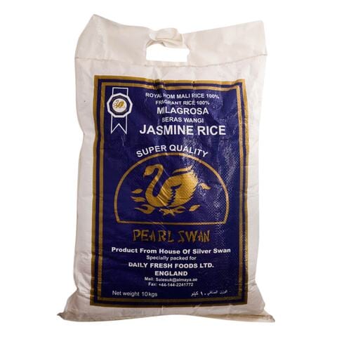 PEARL SWAN THAI JASMINE RICE 10KG price in Kuwait | Carrefour Kuwait ...