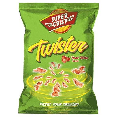 Twister Super Crisp Tomato Ketchup Flavoured Chips 13g price in UAE ...