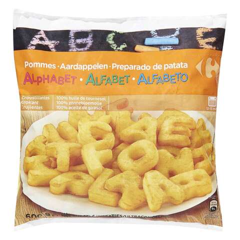 Carrefour Alphabet French Fries 600g price in Kuwait | Carrefour Kuwait ...