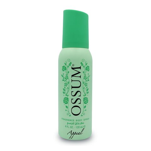 Ossum body spray appeal 120ml price in Saudi Arabia | Carrefour Saudi ...