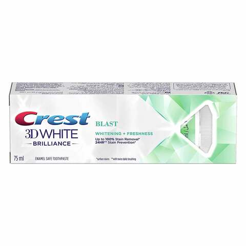Crest 3D White Brilliance Blast Toothpaste 75ml price in Kuwait ...