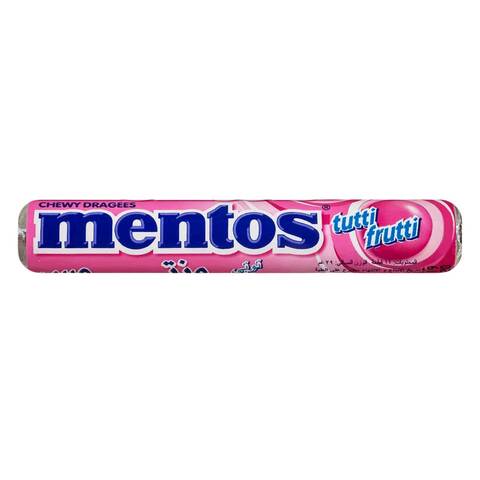 Mentos Tutti Frutti Chewy Candy 30g price in Kuwait | Carrefour Kuwait ...