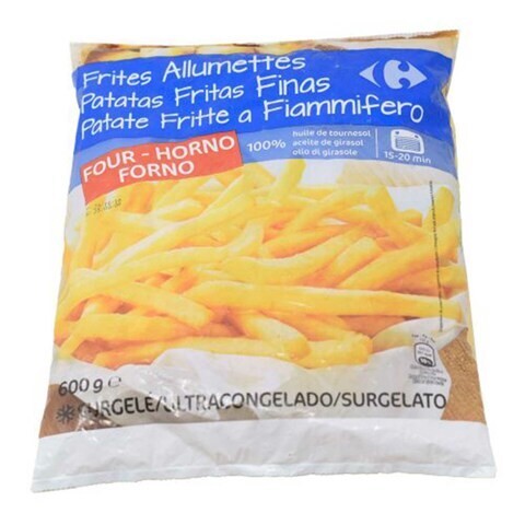 Buy Carrefour Frozen Oven French Fries 600g Online - Carrefour Kenya