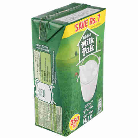 Nestle Milk Pak Full Cream Milk 250 ml