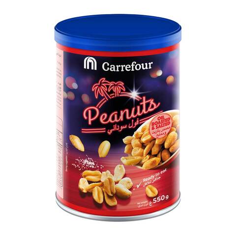 Carrefour Oil Roasted And Salted Peanuts 550g price in Saudi Arabia ...
