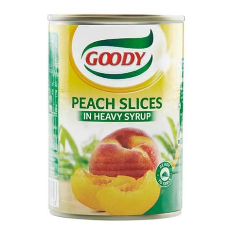 Goody Peach Slices In Heavy Syrup 425g price in Saudi Arabia ...