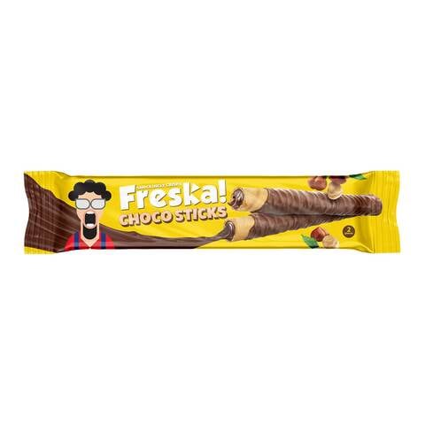 Buy Freska Choco Sticks Wafer with Cocoa & Nazelnut Cream - 32 gram ...