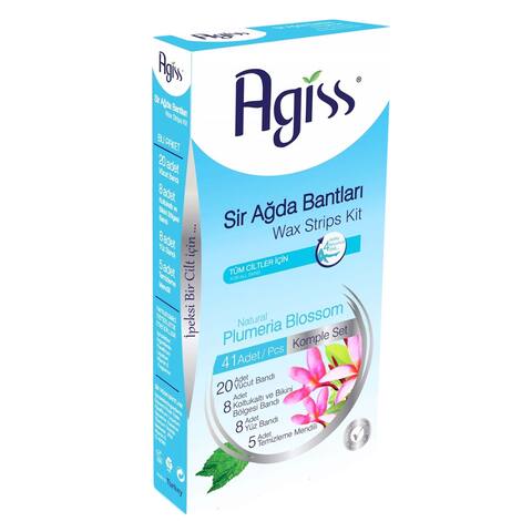 AGISS WAX STRIPS KIT BODY SKIN BLUE price in Kuwait | Carrefour Kuwait ...
