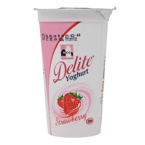 Buy KCC Strawberry Delite Yoghurt 250ml Online - Carrefour Kenya