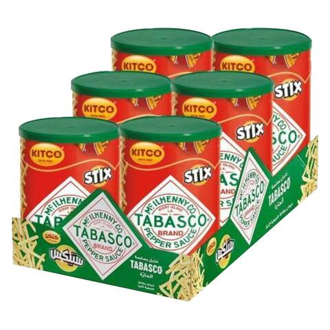 Kitco Stix Tabasco Pepper Sauce Potato Sticks 45g Pack of 6 price in ...