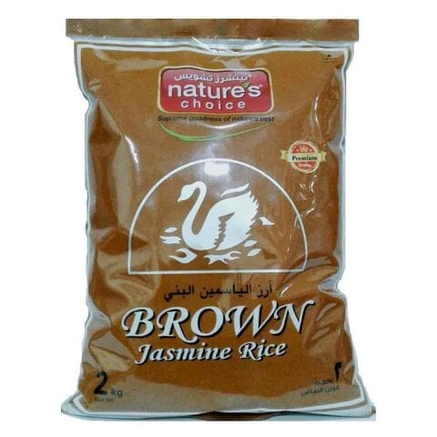 Natures Choice Brown Jasmine Rice 2kg price in UAE | Carrefour UAE ...