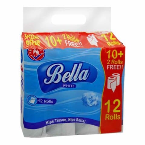 Buy Bella Toilet Paper White 10 Pack Online - Carrefour Kenya