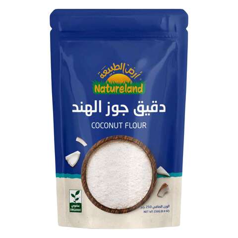 Natureland Coconut Flour 250g price in Kuwait | Carrefour Kuwait ...