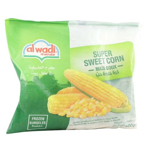 Alwadi Alakhdar Frozen Super Sweet Corn 400g price in Kuwait ...