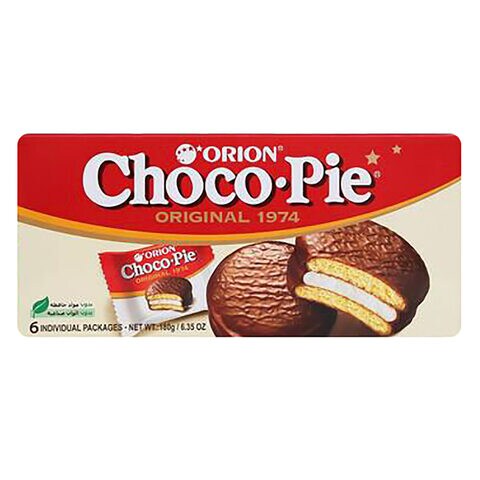 Buy Orion Choco Pie Biscuit 30g Pack of 6 Online - Shop Food Cupboard ...