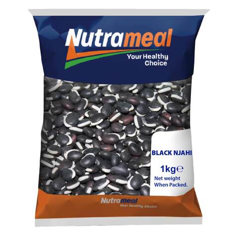 Buy Nutrameal Black Njahi Beans 1Kg Online - Carrefour Kenya