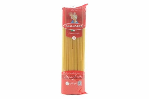 Buy PASTA ZARA SPAGHETTI N3 500G Online | Carrefour Kuwait