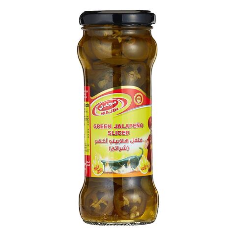 Majdi Green Jalapeno Sliced 235g price in Kuwait | Carrefour Kuwait ...