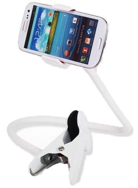 Generic - Mobile Holder Desktop Bed Lazy Bracket Mobile Stand White ...