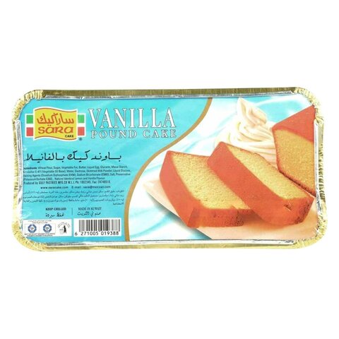 Sara Vanilla Pound Cake 325g price in Kuwait | Carrefour Kuwait | supermarket kanbkam