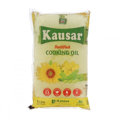 Buy Kausar Fortified Cooking Oil 1litre Online | Carrefour Pakistan
