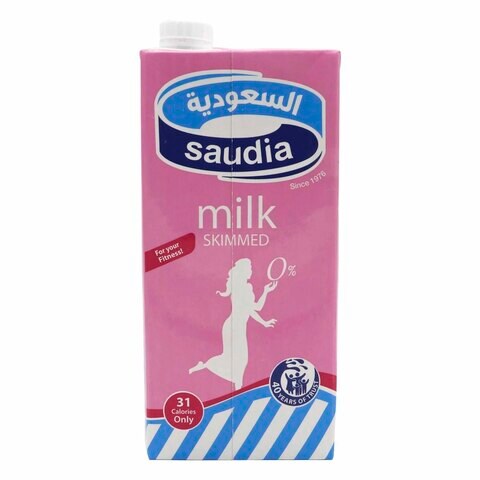 SAUDIA UHT SKIMMED MILK 1L price in Kuwait | Carrefour Kuwait ...