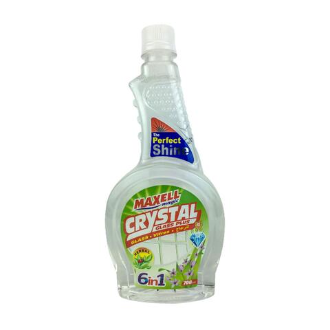 Maxell Magic Crystal Liquid Glass and Window Cleaner with Herbal Scent ...