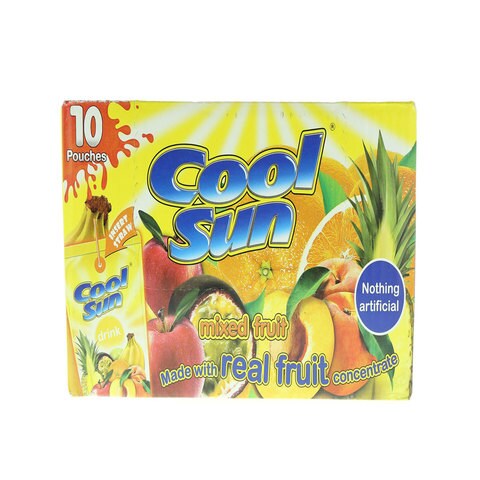 Cool Sun Mixed Fruit Juice 200ml Pack of 10 price in UAE | Carrefour ...