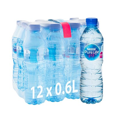 Buy Nestle Pure Life Mineral Water 600ML X12 Online - Shop Beverages on ...