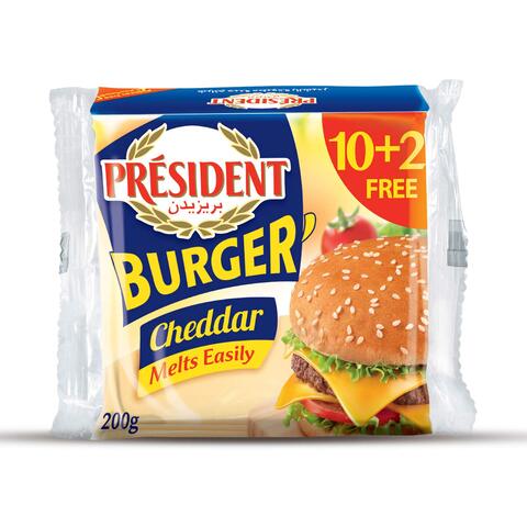 President Burger Cheese Slices - 200gm price in Egypt | Carrefour Egypt ...